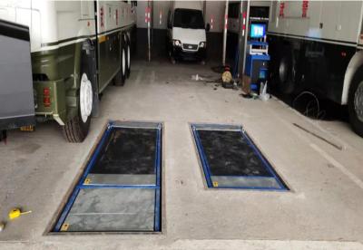 China Vehicle Test Line For Military Partially Confidential Axle Load Side Slip Suspension Brake Roller Tester for sale