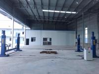 China AA4C 20T 4 Post Lift Bus Truck Lift Screwup With Chain No Runway Bus Lift Truck Hoist for sale