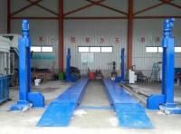 China 20T 4 Post Lift Bus Truck Lift Screwup With Chain And Runway Truck Hoist Bus Lift for sale