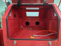 China AA4C 1280L Industrial Sandblasting Cabinet Rust Removing Sandblaster Heavy Duty Sandblast Cabinet for sale