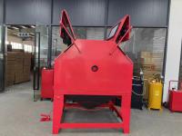China AA4C 1280L Industrial Sandblasting Cabinet Rust Removing Sandblaster Heavy Duty Sandblast Cabinet for sale