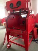 China AA4C 1280L Industrial Sandblasting Cabinet Rust Removing Sandblaster Heavy Duty Sandblast Cabinet for sale