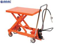 China AA4C Pneumatic Hydraulic Cart And Hydraulic Double-function Table Truck for sale