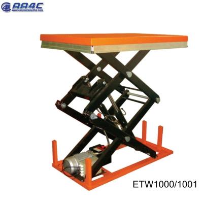 China AA4C Electric Lifting Table Motorized Platform Lift Load Capacity 4000kg 8800lb ETW1001/2000 ETWW2001/4001 for sale