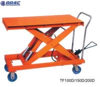 China AA4C Hand-operated Hydraulic Lift Heavy-Duty Loads Hydraulic Lift Table for sale