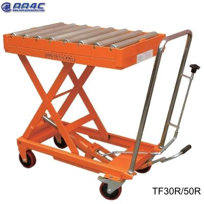 China Wheels And Steering Scissor Vehicle Lift 25kg Capacity For Smaller Businesses for sale