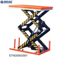 China AA4C Electric Lifting Table Motorized Platform Lift Load Capacity 4000kg 8800lb ETW1001/2000 ETWW2001/4001 for sale