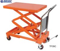 China AA4C Manual Hydraulic Truck Lift Heavy-Duty Loads Hydraulic Lift Table for sale