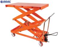 China AA4C Manual Hydraulic Truck Lift Heavy-Duty Loads Hydraulic Lift Table for sale