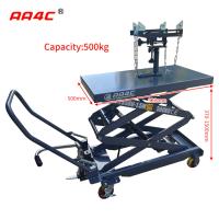 China EV Battery Pack Lifting Platform With Jack  500kg 1550mm Pneumatic Electrical for sale