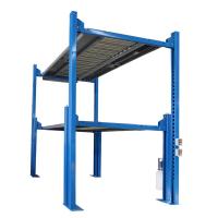 China AA4C Big+small 8 Posts Triple Car Parking Lift Auto Parking System Car Storage System for sale