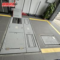 China Vehicle Inspections Equipments Vehicle Test Lane For Cars 4 In 1 Roller Brake Tester Axle Load Side Slip Suspension With Cover for sale