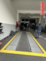 China Vehicle Inspections Equipments Vehicle Test Lane For Cars 4 In 1 Roller Brake Tester Axle Load Side Slip Suspension With Cover for sale