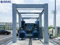 China AA4C Automatic Drive Through 4 Brushes Bus Truck Washer Rollover Washing Machine AA-DR2 for sale