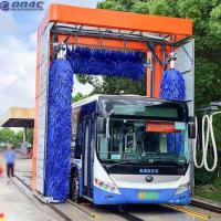 China AA4C Automatic Rollover gantry Drive Through No Limited Washing Length 3 Brushes Bus Truck Washer Rollover Washing Machine AA-RO1 for sale