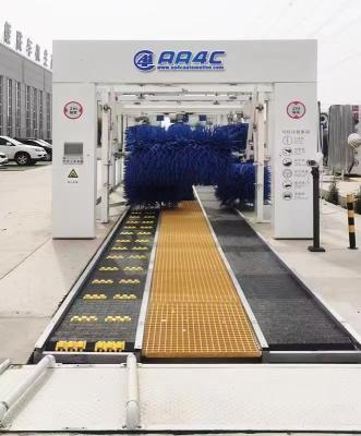 China AA4C Low Maintenance dual Chain Conveyor Tunnel Car Wash Equipment automatically for sale