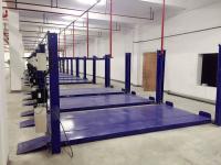 China AA4C 4 post 2 cars parking lift auto storage lift four columns automotive lift  2.7T 3.6T for sale