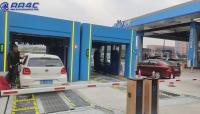 China AA4C Low Maintenance dual Chain Conveyor Tunnel Car Wash Equipment automatically for sale