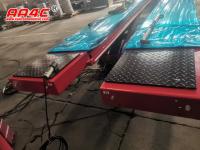 China AA4C AA-ALSL8250 alignment scissor lift automotive lift auto hoist with play detector  5.0T 4.8M runway for sale