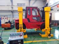 China AA4C 10T Mechanical Screw-Up Heavy Duty Bus Truck Lift forklift hoist vehicle lift for sale