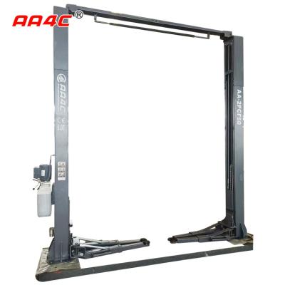 China 5.0T overhead 2 post lift dual sides manual unlock hydraulic car lift automotive lift auto hoist  AA-2PCF50 for sale