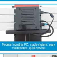 China AA-DT198 3D wheel alignment Steel column stand Camera beam manually move 1 screen modular industrial PC No printer for sale