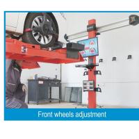 China AA-DT198T 3D wheel alignment Steel column stand Camera beam manually move 2  screen modular industrial PC No printer for sale