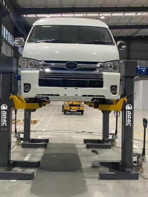 China Mechanial screw-up wired Mobile combined  4 Post Heavy Duty Truck Lifts  Bus Lift 20T 30T 45T for sale