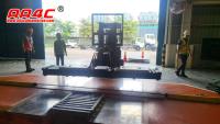China AA4C car Trucks Vehicle Steering Angle Tester Vehicle Test Line vehile inspection equipments for sale