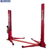 China AA-2PFP40 4.0T 2 Post Floorplate Manual unlock automotive lift Vehicle Lift Two Post Hoist Car Lift Auto Ramp Ecnomical Model for sale