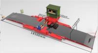 China AA4C  Mobile Vehicle Safety Test Line Mobile Vehicle Test Station vehicle inspection equipments combo for sale