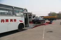 China AA4C  Mobile Vehicle Safety Test Line Mobile Vehicle Test Station vehicle inspection equipments combo for sale