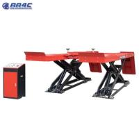 China Low profile alignment scissor lift with 2 pcs sliding crossbeam jack rolling jack 5T 4.5M runway AA-ALSL50HC for sale