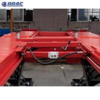 China Low profile alignment scissor lift with 2 pcs sliding crossbeam jack rolling jack 5T 4.5M runway AA-ALSL50HC for sale