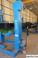 China AA4C 20T 30T Mechanical Screw-Up Heavy Duty Bus Truck Lift Movable 4 Post Truck Lift Combined for sale