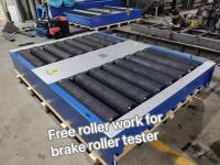 China free roller 8 rollers work for brake tester speedometer dual plates side slip vehicle inspection equipments to Cambodia for sale