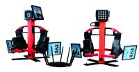 China AA4C DF501 5D wheel alignment machine 5 cameras no camera beam no cabinet no monitor no computer be applicable to scissor lift, four post lift and pit. for sale
