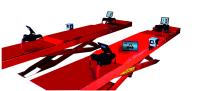 China AA4C DF501 5D wheel alignment machine 5 cameras no camera beam no cabinet no monitor no computer be applicable to scissor lift, four post lift and pit. for sale