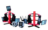 China AA4C DF502 5D wheel alignment machine 5 cameras no camera beam no cabinet no monitor no computer Be applicable to two post lift and small-scissors lift for sale