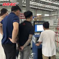 China Deliver to VN 2-wheeled motorcycles Centralized testing line include brake force axle load speedometer clamping wheel alignment headlight tester noise meter for sale