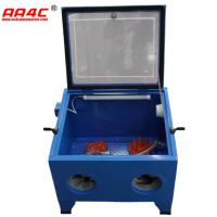 China AA4C Car Workshop Equipments 90L Bench Sandblast Cabinet rust removal machine garage equipments for sale
