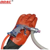 China AA4C Car Workshop Equipments 90L Bench Sandblast Cabinet rust removal machine garage equipments for sale