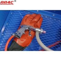 China AA4C Car Workshop Equipments 90L Bench Sandblast Cabinet rust removal machine garage equipments for sale