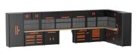 China 2302 serial  Workshop Garage Units Steel Large Combination Tool Cabinet Garage Workbench / Metal Furniture for sale