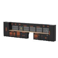 China 2302 serial  Workshop Garage Units Steel Large Combination Tool Cabinet Garage Workbench / Metal Furniture for sale