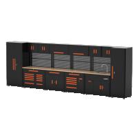 China 2302 serial  Workshop Garage Units Steel Large Combination Tool Cabinet Garage Workbench / Metal Furniture for sale