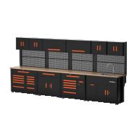 China 2302 serial  Workshop Garage Units Steel Large Combination Tool Cabinet Garage Workbench / Metal Furniture for sale