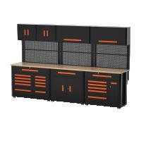 China 2302 serial  Workshop Garage Units Steel Large Combination Tool Cabinet Garage Workbench / Metal Furniture for sale