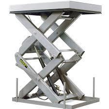 China AA4C scissor lifting platform high rise car lift storage lift logistic convey lift 4T capacity for sale