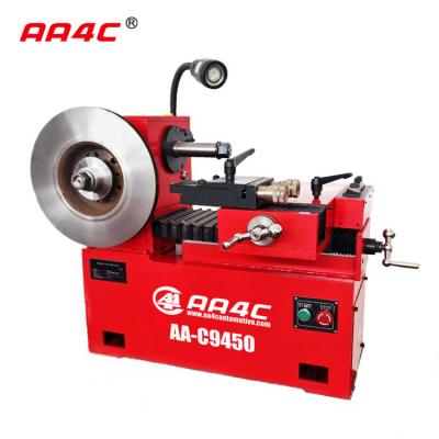 China AA4C brake drum /disc lathe machine AA-C9450 450mm infinitely variable speeds. Automatically feeding and unfeeding dual cutters for sale